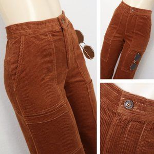 Current Air | Pants & Jumpsuits | New Camel Corduroy High Waist Wide ...